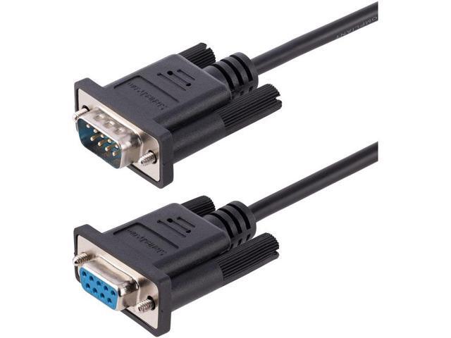 Click here for StarTech 3m RS232 Crossover Serial Cable w/Al-Myla... prices