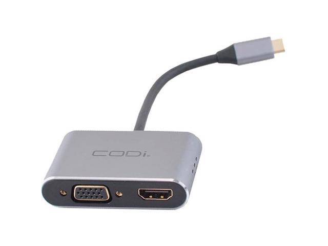 Click here for CODi 4-In-1 USB-C Display Adapter HDMI VGA USB-C P... prices