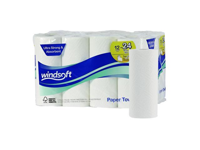 Click here for Premium Kitchen Roll Towels 2-Ply 11 x 6 White 110... prices