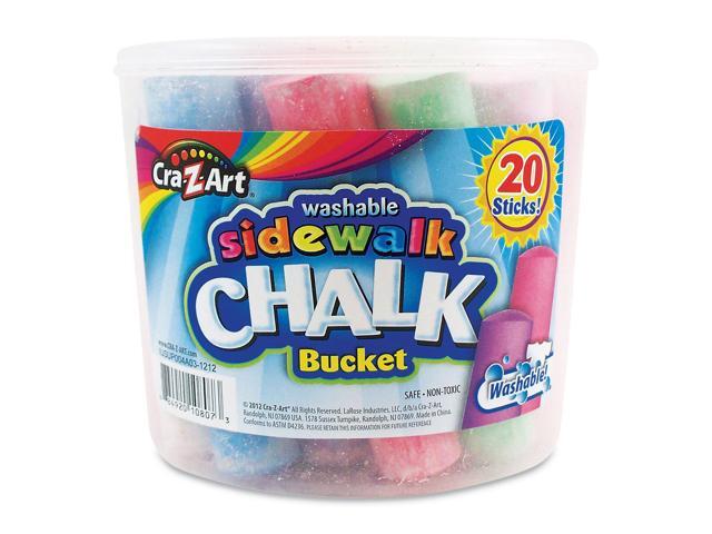 Click here for Washable Sidewalk Jumbo Chalk in Storage Bucket wi... prices