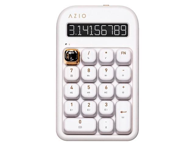 Click here for AZIO IZO NUMBER PAD/STANDALONE CALCULATOR-WT prices