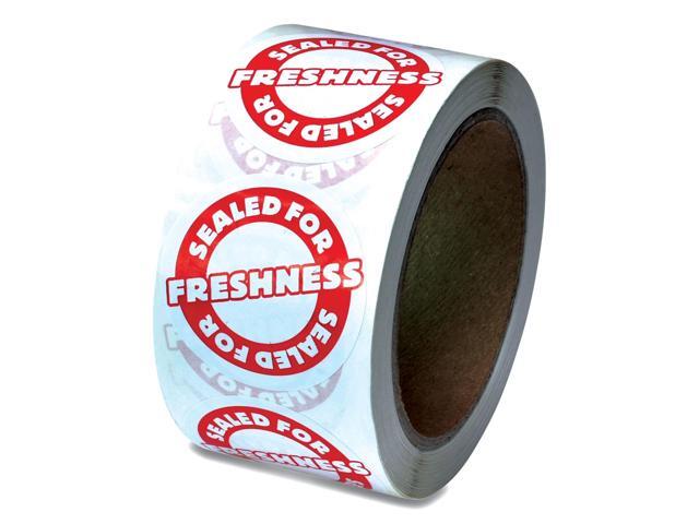 Click here for Tamper Seal Label 2 dia Red/White 500/Roll 4 Rolls... prices