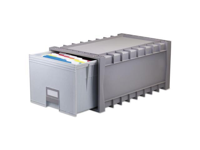 Click here for Storex Plastic Drawer Letter/Legal Size Gray (6110... prices