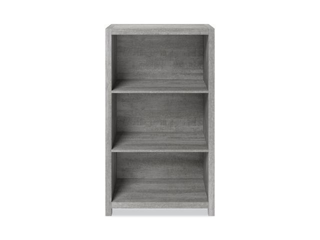 Click here for Whalen Fallbrook Bookcase Three-Shelf Smoked Ash/R... prices