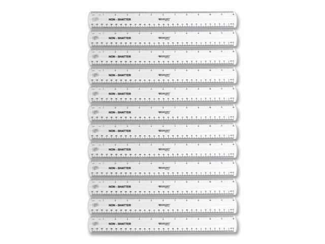 Click here for Westcott Non-Shatter Flexible Ruler Standard/Metri... prices