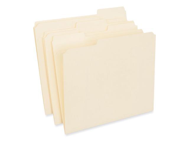 Click here for Universal Top Tab File Folders 1/3-Cut Letter Mani... prices