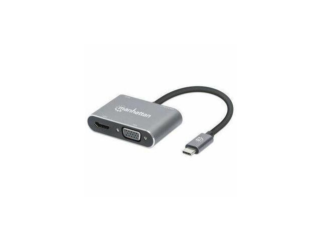 Click here for Manhattan USB-C to HDMI & VGA 4-in-1 Docking Conve... prices