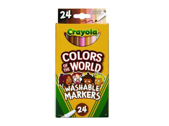 Click here for Crayola Colors of the World Washable Markers Fine... prices