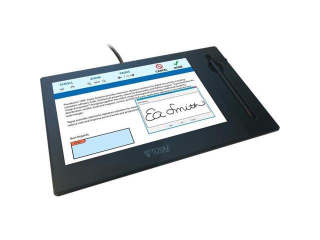 Click here for Topaz GemView TD-LBK101VT-USB-R Signature Pad TDLB... prices