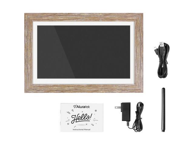 Click here for Aluratek 13.3 WiFi Touchscreen Distressed Wood Dig... prices