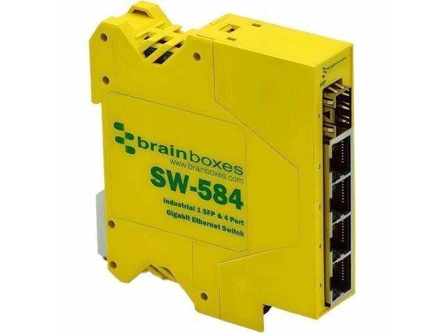 Click here for Brainboxes 1 SFP & 4 Port Gigabit Ethernet Switch... prices