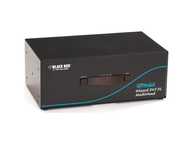 Click here for Black Box Wizard KVM Switch Dual-Link DVI Tri-Head... prices