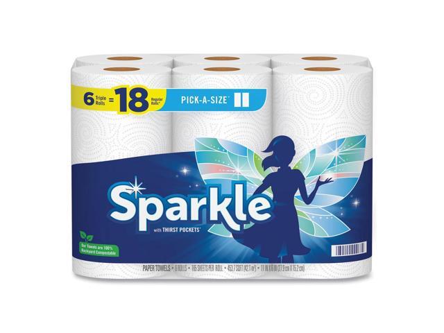 Click here for Sparkle Pick-A-Size Kitchen Triple Roll Towels 2-P... prices