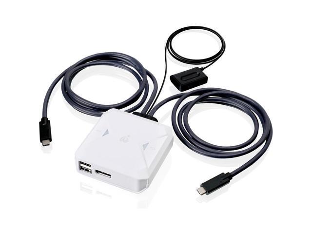 Click here for IOGEAR 2-Port 4K USB-C KVM Switch with DisplayPort... prices