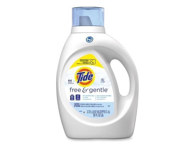 Tide Free and Gentle Liquid Laundry Detergent Unscented 92 oz Bottle 80355232