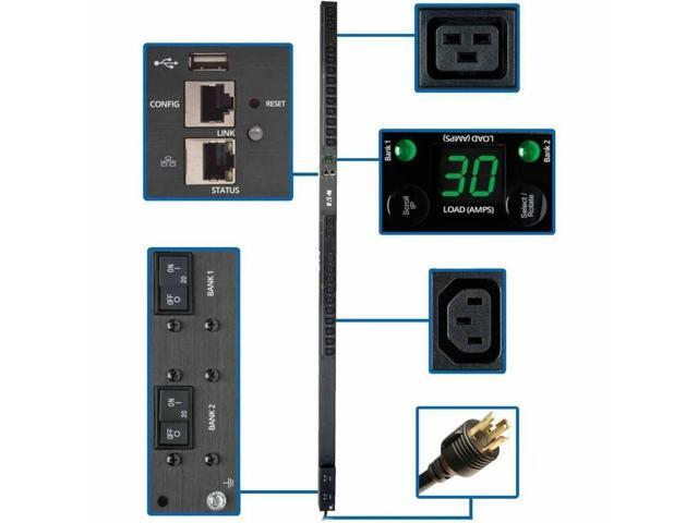 Click here for Tripp Lite PDUMNV30HVLX 5/5.8kW Single-Phase Monit... prices