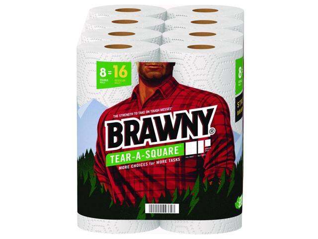 Click here for Brawny Tear-A-Square Paper Towels 2-Ply 8 Rolls 44... prices