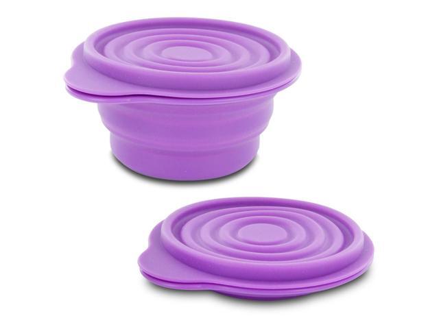 Click here for BPA-Free 1.5 Cup Collapsible Silicone Container wi... prices
