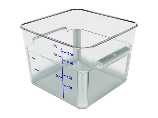 Click here for Squares Polycarbonate Food Storage Container 12 qt... prices