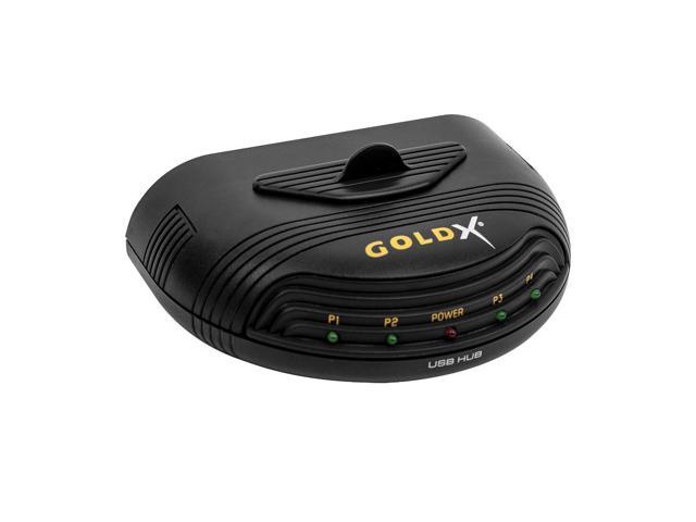 Click here for GoldX GXSU-104 PowerCore 4-port USB Hub prices