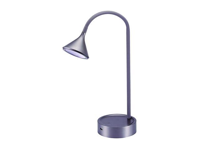 Click here for Flexible Gooseneck LED Desk Lamp with USB Port Gra... prices