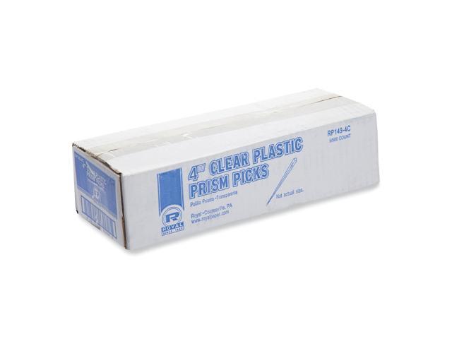 Click here for Prism Picks Plastic 4 Clear 500/Box 5 Boxes/Carton... prices