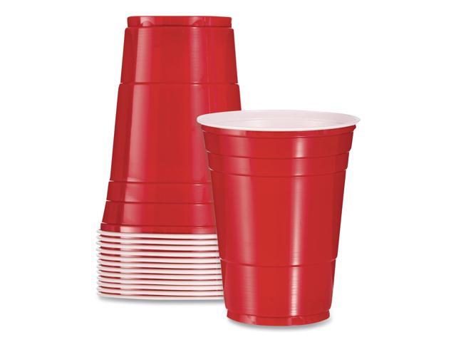 Click here for SOLO Party Plastic Cold Drink Cups 16 oz Red 24/Pa... prices