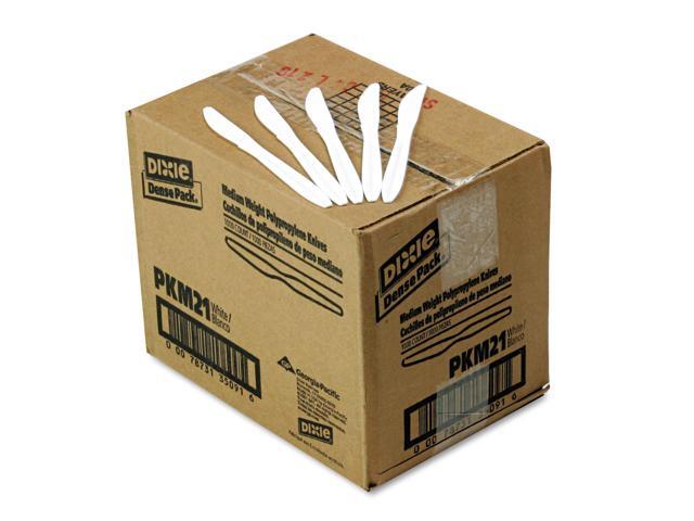 Click here for Plastic Cutlery Mediumweight Knife White 1000/Cart... prices