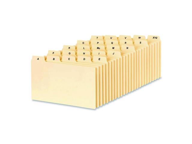 Click here for A-Z Index Card Files 1/5-Cut Top Tab Assorted Posi... prices
