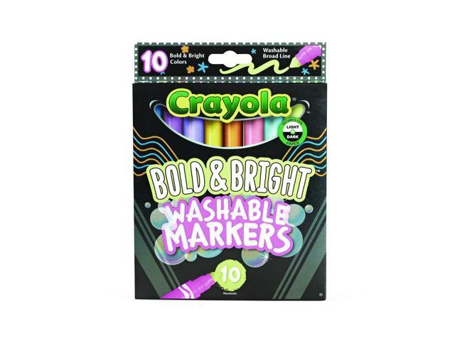 Click here for Bold and Bright Washable Markers Broad Bullet Tip... prices