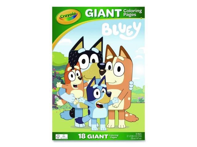 Click here for Crayola Bluey Giant Coloring Pages  18 Sheets  12.... prices