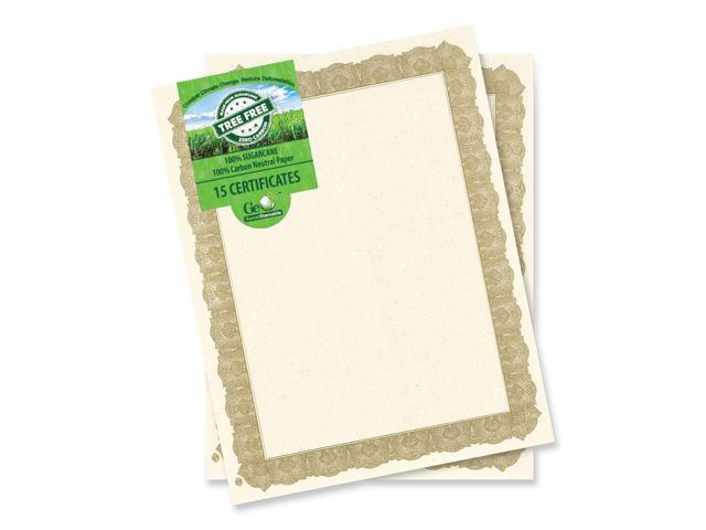 Click here for Tree Free Award Certificates 8.5 x 11 Natural with... prices