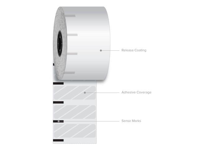 Click here for Sticky Media 2.28 x 350 ft White 12 Rolls/Carton I... prices