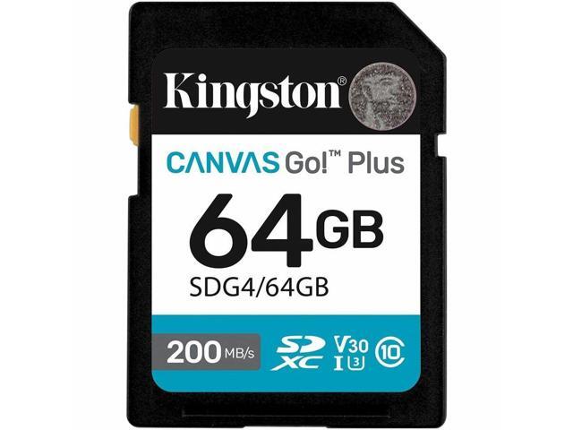 Click here for Kingston Canvas Go! Plus 64 GB Class 10/UHS-I U3 V... prices