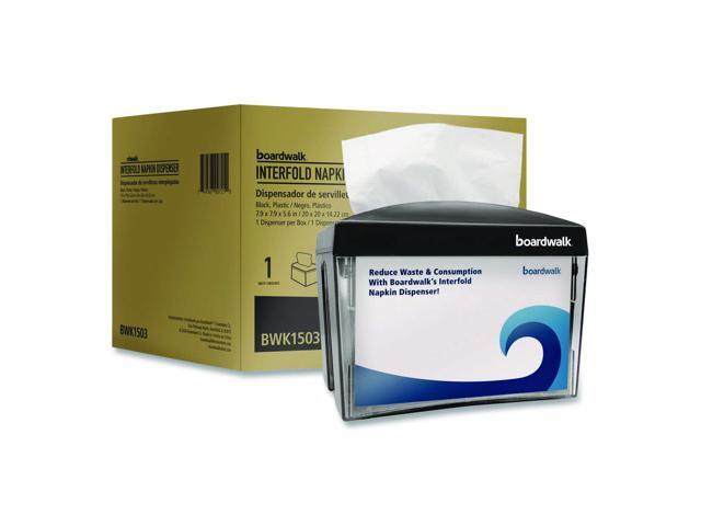 Click here for Interfold Napkin Dispenser 7.9 x 5.6 x 7.9 Black B... prices