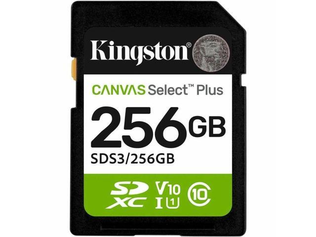 Click here for Kingston Canvas Select Plus 256 GB Class 10/UHS-I... prices