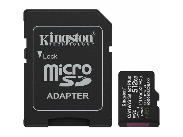 Click here for Kingston Canvas Select Plus 512 GB Class 10/UHS-I... prices