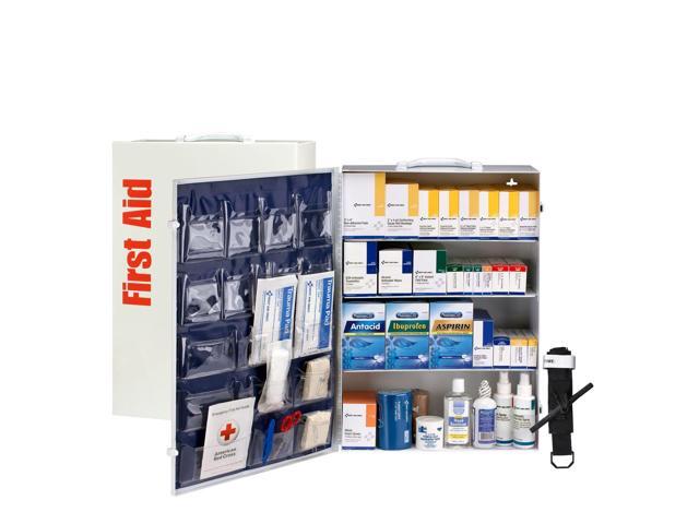 Click here for 150 Person ANSI B 4 Shelf Cabinet 1462 Pieces Meta... prices