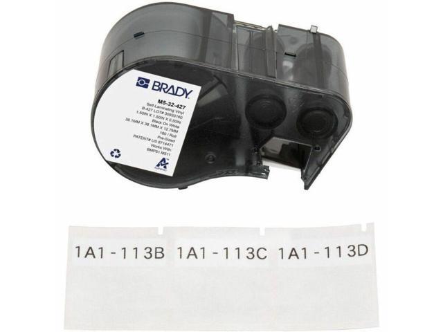 Click here for Brady Self-Laminating Vinyl Wrap Around Labels Bla... prices