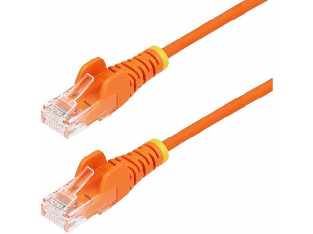 Click here for StarTech 25ft Orange Slim CAT6 Ethernet Cable Slim... prices
