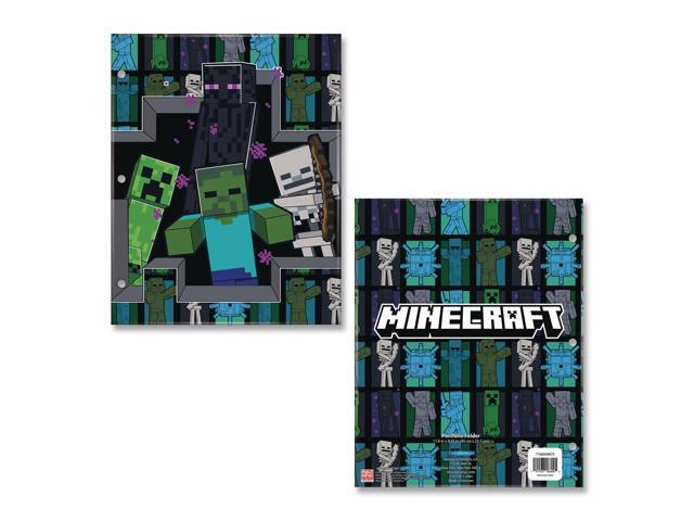 Click here for Licensed Two-Pocket Folder Minecraft Side: 3-Hole... prices