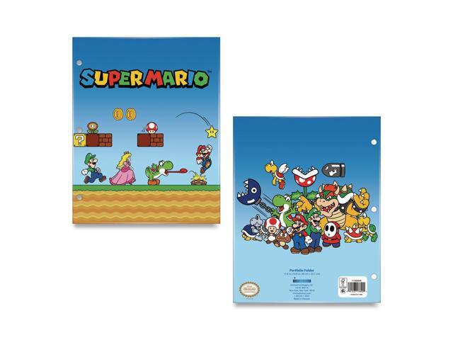 Click here for Licensed Two-Pocket Folder Super Mario Side: 3-Hol... prices