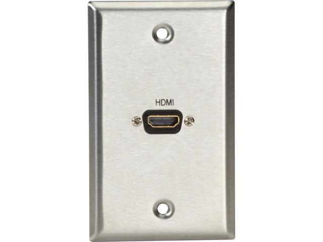 Click here for BLACK BOX WP831 AV STAINLESS WALLPLATE  SINGLE GAN... prices