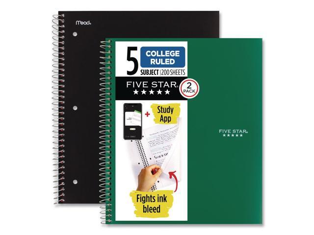 Click here for Mead Wirebound Notebook 5-Subject College Rule Ass... prices