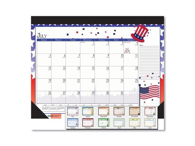 Click here for House of Doolittle Seasonal Academic Desk Pad Cale... prices