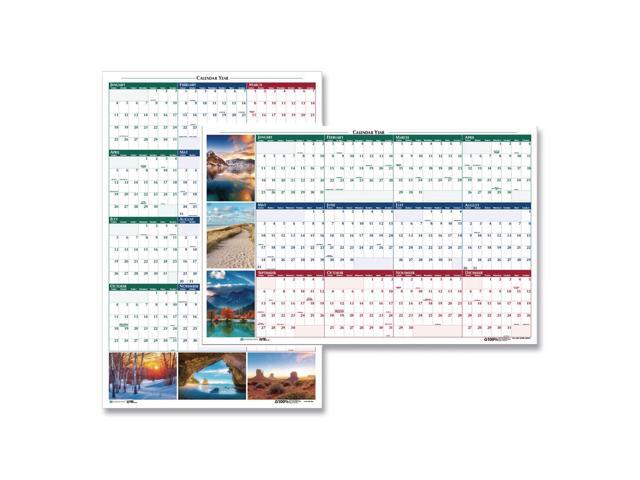 Click here for Earthscapes Recycled Reversible/Erasable Yearly Wa... prices