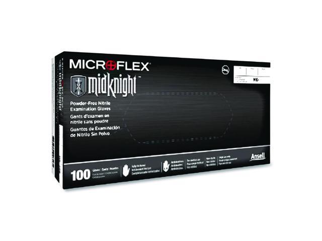 Click here for Ansell Microflex MidKnight Powder-Free Nitrile Glo... prices