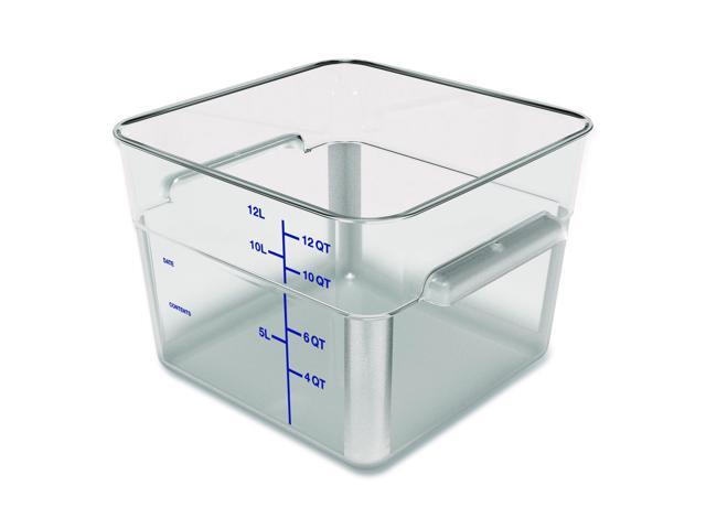 Click here for Squares Polycarbonate Food Storage Container 12 qt... prices