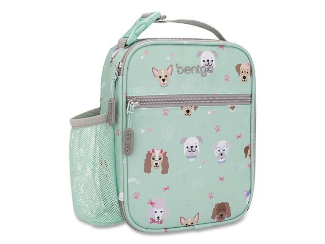 Click here for Kids Insulated Lunch Tote Puppy Love Theme 7.3 x 3... prices