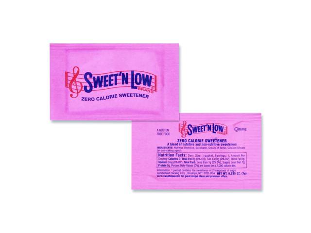 SWEETN LOW Sugar Substitute 400 Packets/Box 50150